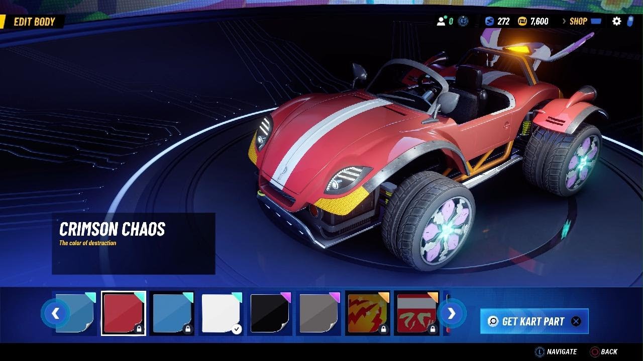 All Stitch Customization Options Disney Speedstorm - YouTube