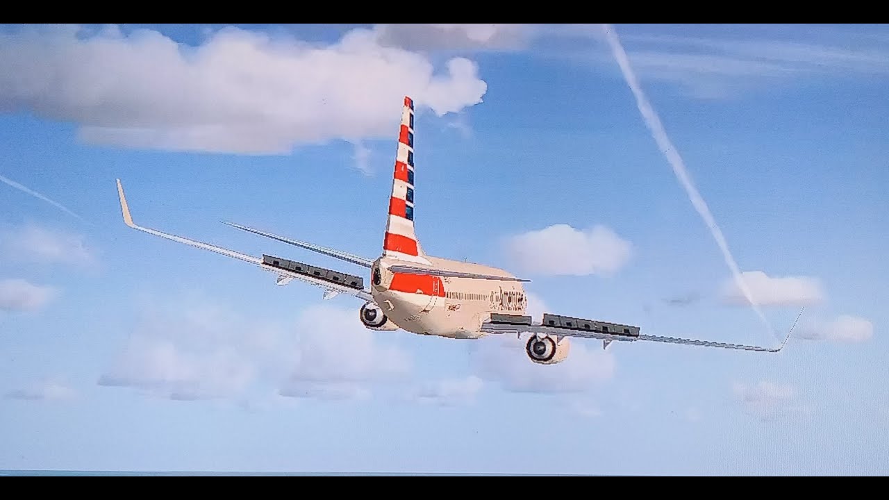 Parallel Landing 737 Miami Runway 26L with Westjet 737 - YouTube