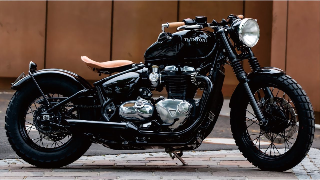 The Triumph Bonneville Bobber ' TWINTON BOBBER ' by Twinton Motorcycle ...