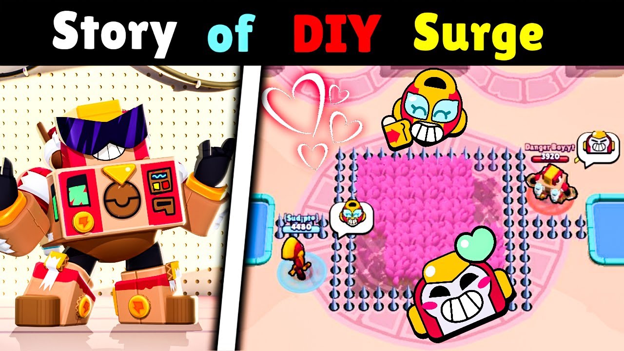 The Story of DIY Surge | Brawl Stars Story Time #BrawlStars #WeRNinjas ...