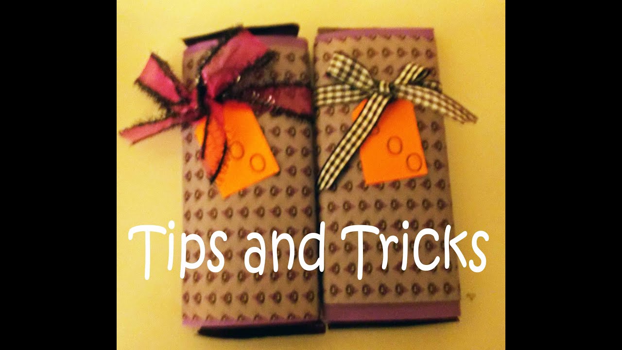 Tips and Tricks Candy Bar Wrapper - YouTube