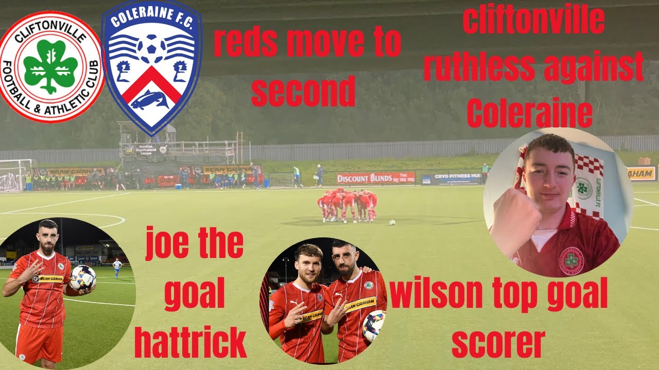 REDS SMASH COLERAINE! CLIFTONVILLE VS COLERAINE MATCHDAY VLOG 11 - YouTube