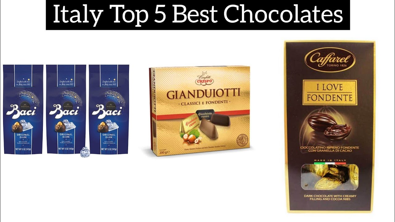 Italy Top 5 Best Chocolates - YouTube