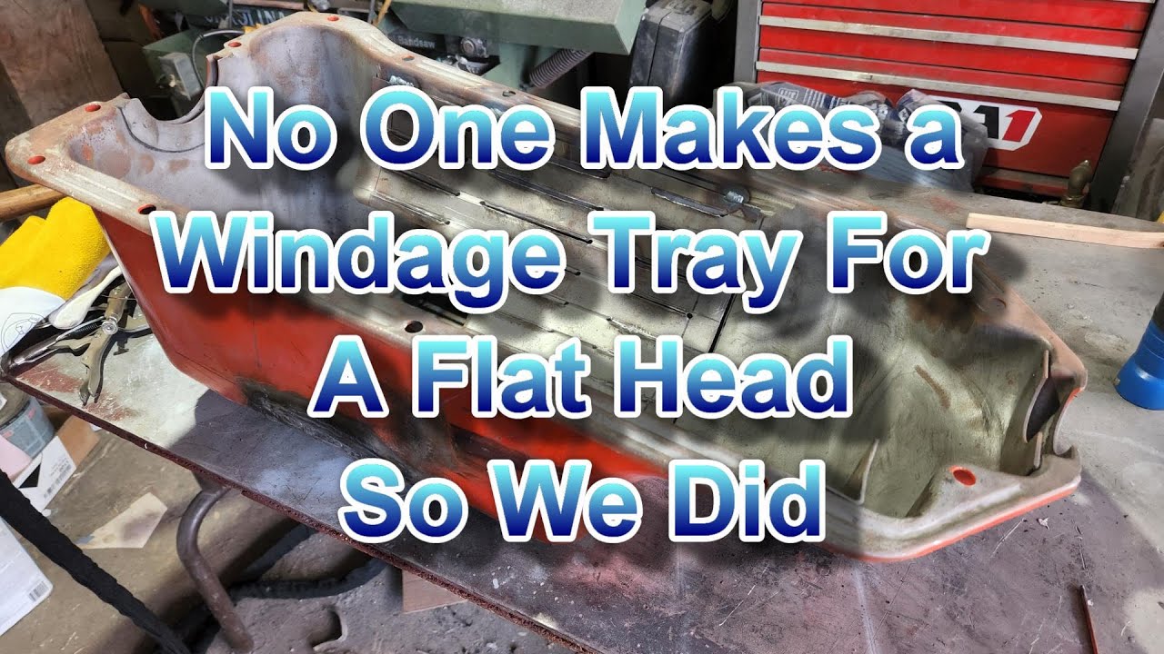 Modifying a Stock Flat Head Oil Pan. - YouTube