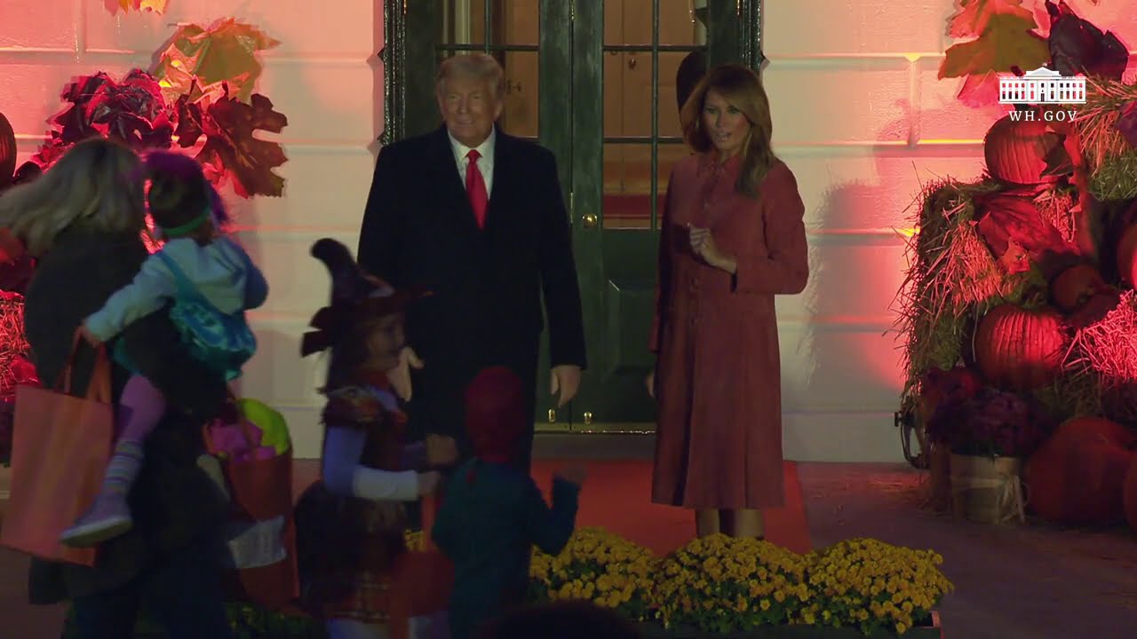 President Trump and The First Lady Host Halloween at the White House ...