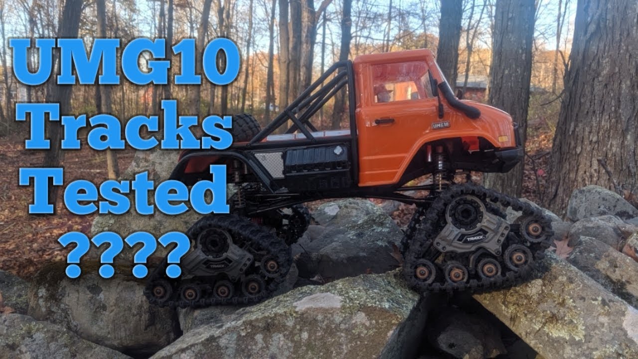Axial UMG10 with Tracks Tested !!!! - YouTube