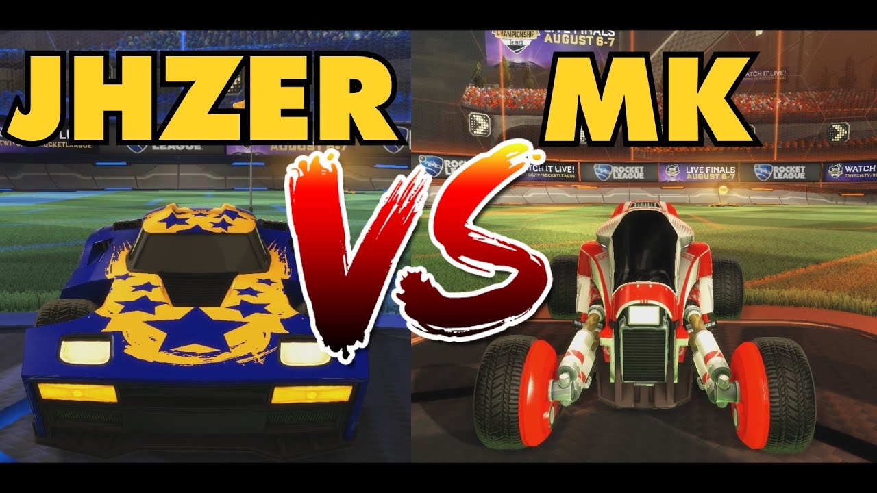 Rocket League 1v1 | JHZER vs MK | Random Cars! - YouTube