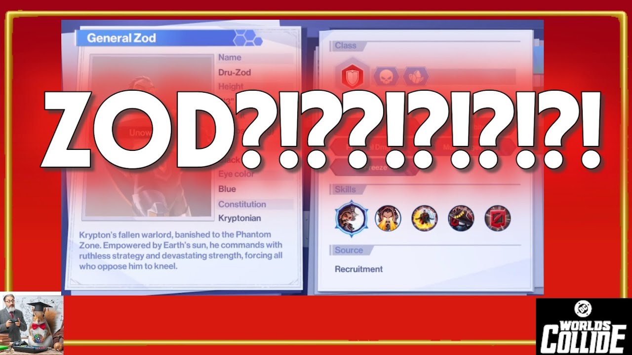 DC Worlds Collide - ZOD??!?!?!?!?!?!?!?!??!!??!?!?!!?!?!?! - YouTube