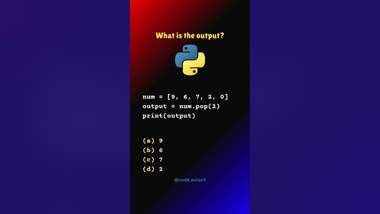 Python Daily Quiz - YouTube