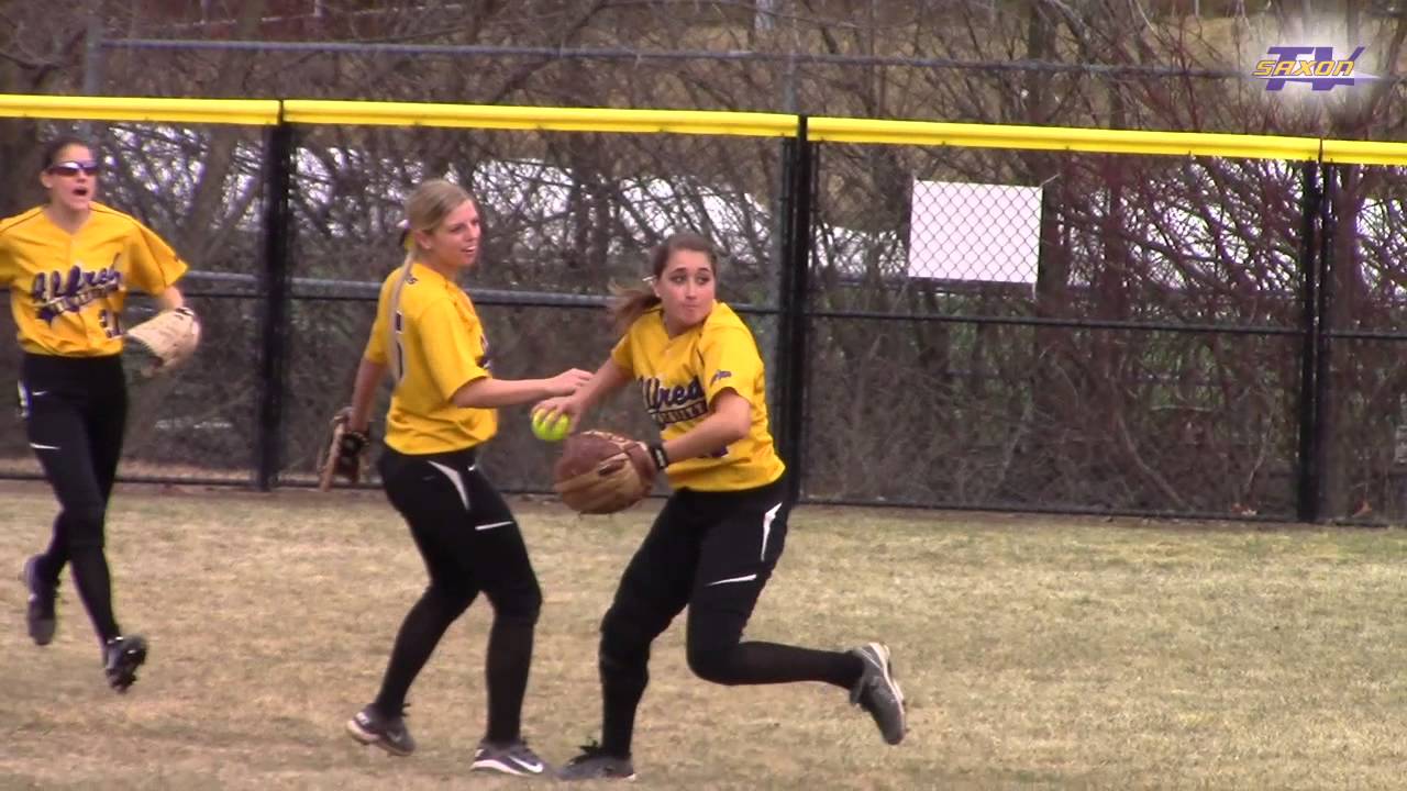 Alfred University Softball Play of the Week 03.30.15 - 04.03.15 - YouTube