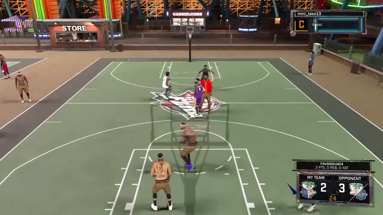2k on park - YouTube