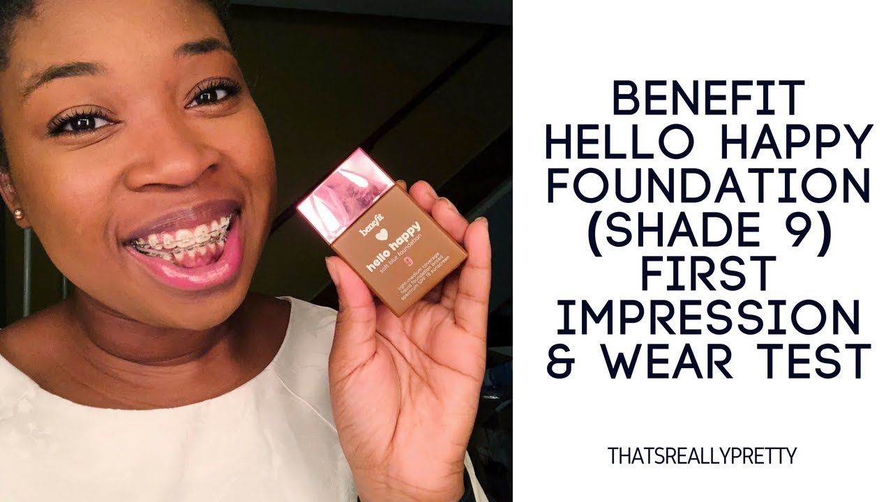 Love it! Benefit Hello Happy Soft Blur Foundation Shade 9 First ...