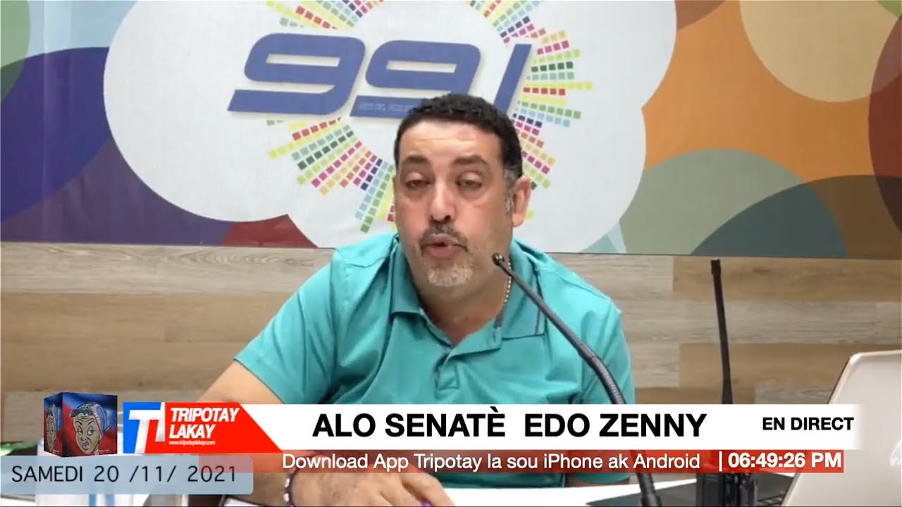🔴 Senatè Edo Zeny LIVE sou Radyo Pèp la - YouTube