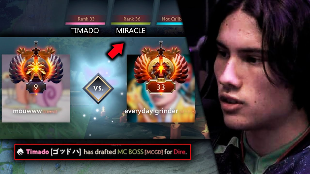 Timado PICKED MIRACLE FIRST for his highest ranked team and this ...