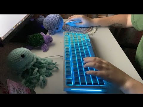 ASMR Typing in a Thunderstorm (no talking, typing, storm for the ...
