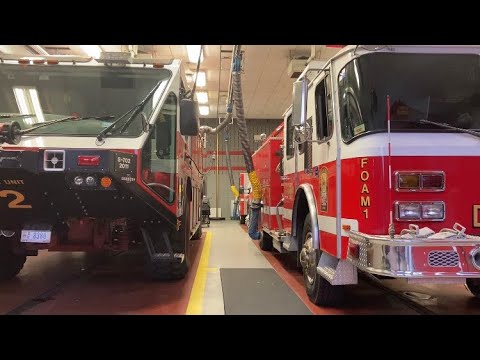 Washington DC Engine 16, Truck 10 Fire department station - YouTube