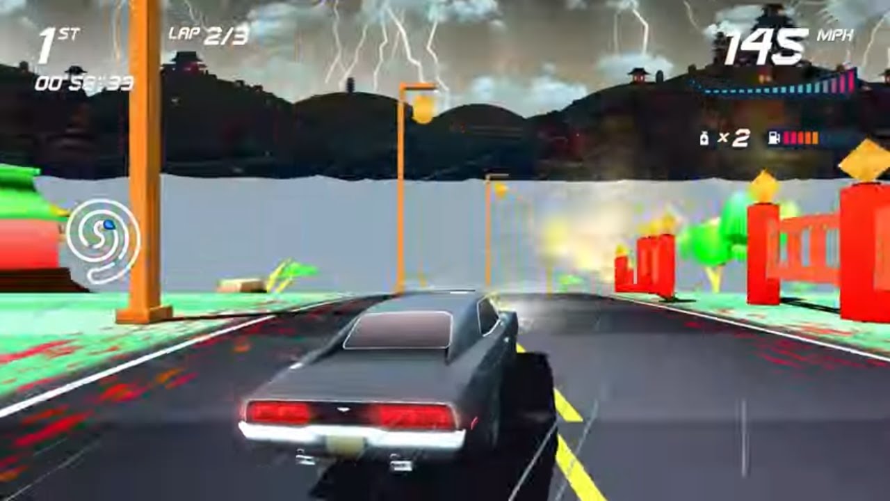 Horizon Chase Turbo (PC) - Adventures Mode: Dynamite Adventure - YouTube