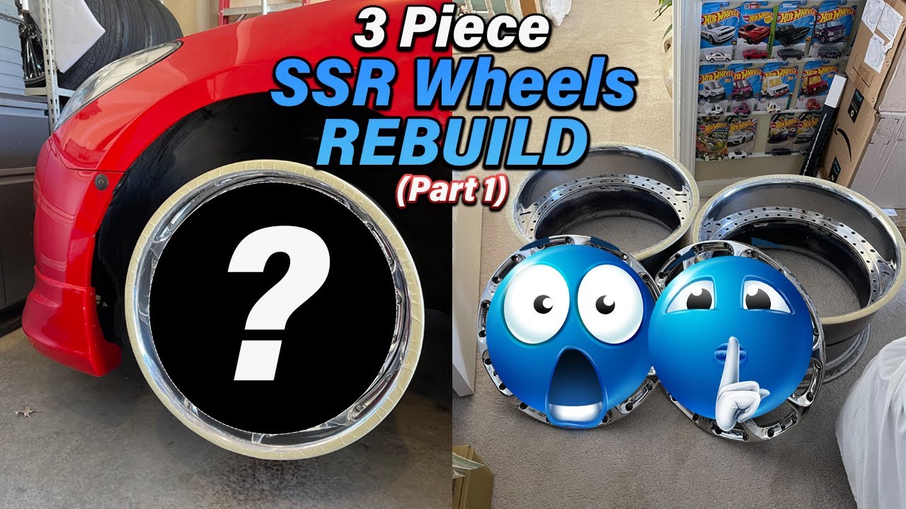 Genesis Gets New 3 Piece SSR Wheels!! (Part 1 - Test Fit/Disassembly ...