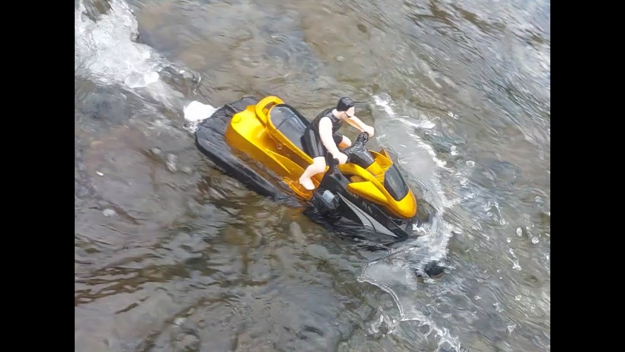 Brushless mini RC Jet Ski with 16mm WaterJet Drive | 迷你無刷噴射摩托艇 16mm噴泵 ...