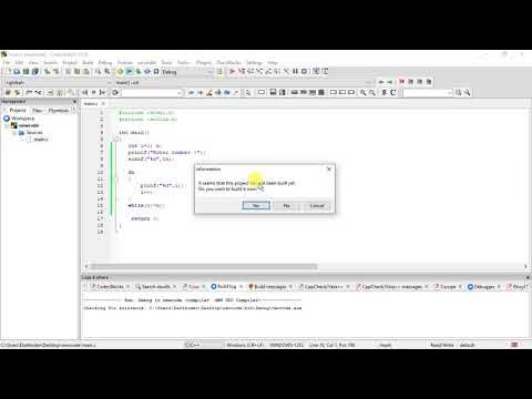 Simple C program to auto display from zero to any given number ...