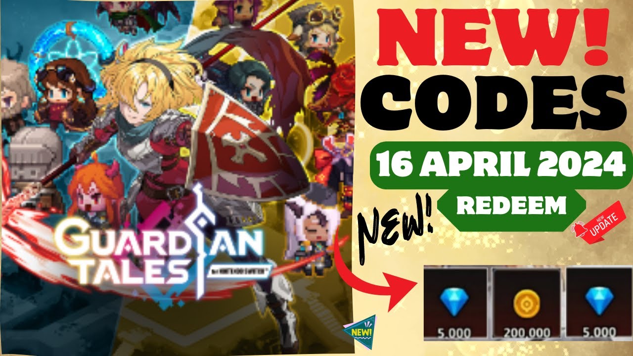New🎁 Guardian Tales Coupon Codes 2024 | Guardian Tales Codes | Code ...