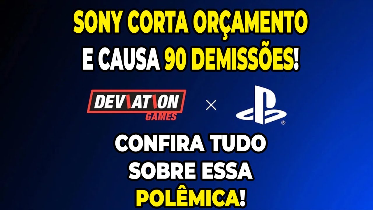 A SONY CAUSOU 90 DEMISSÕES NA DEVIATION GAMES! - YouTube