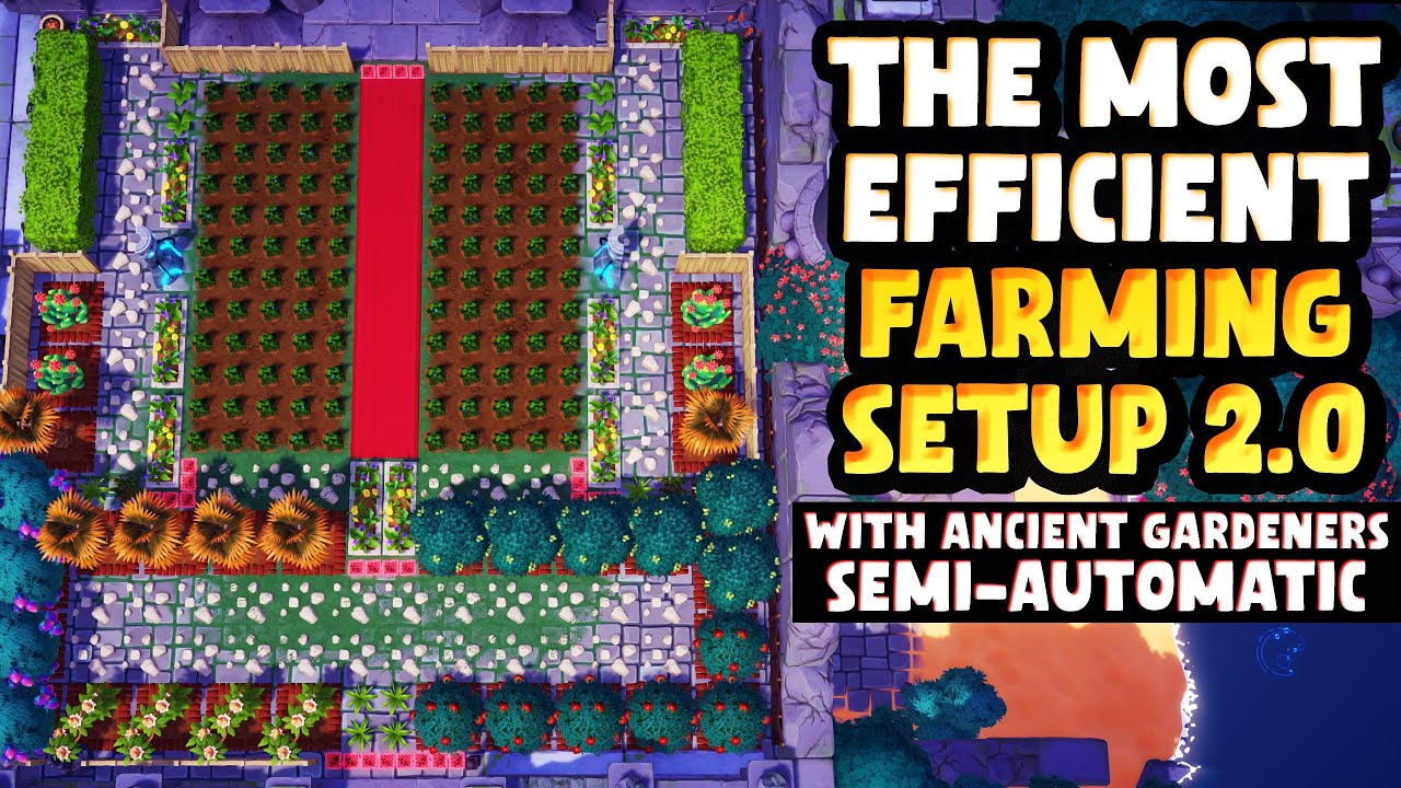 Disney Dreamlight Valley. The BEST Farming Setup 2.0. Super Efficient ...