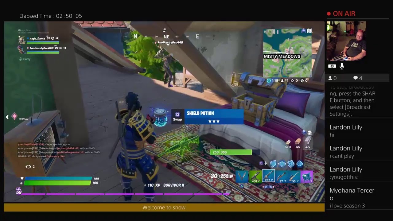 playing fortnite with Aiden Aaron & kids - YouTube