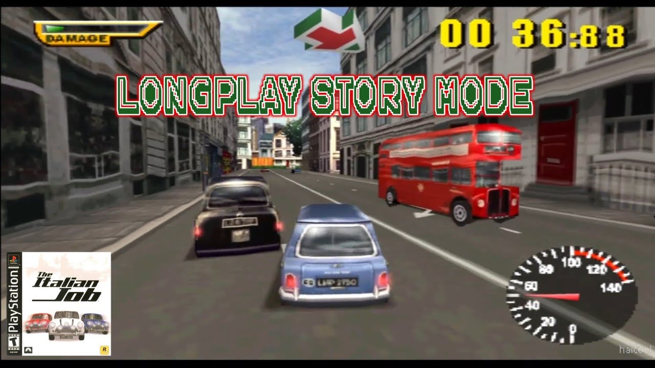 THE ITALIAN JOB (PS1) | STORY MODE | -NAMATIN - YouTube