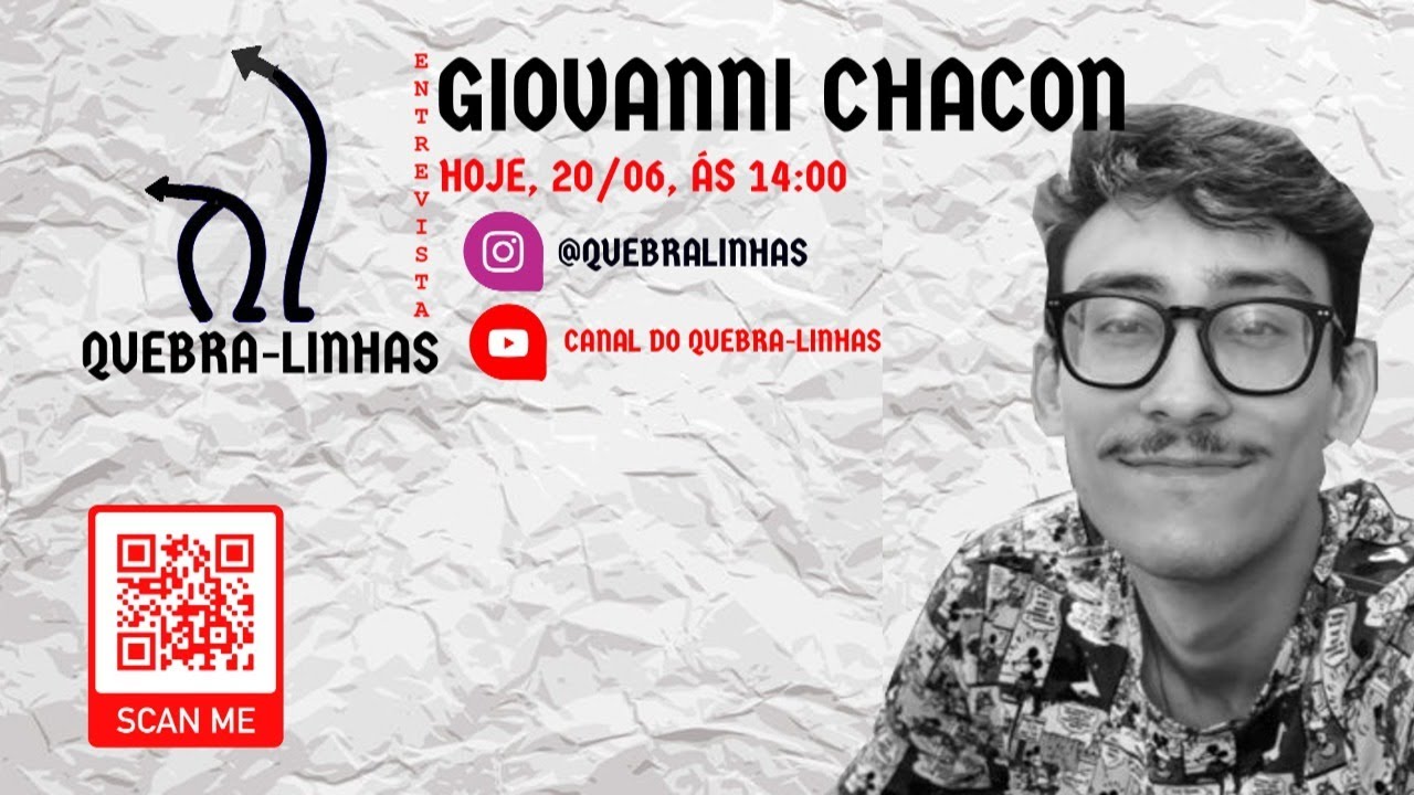 ENTRELINHA - Giovanni Chacon (Jovem Pan) #ChaconoQL - YouTube