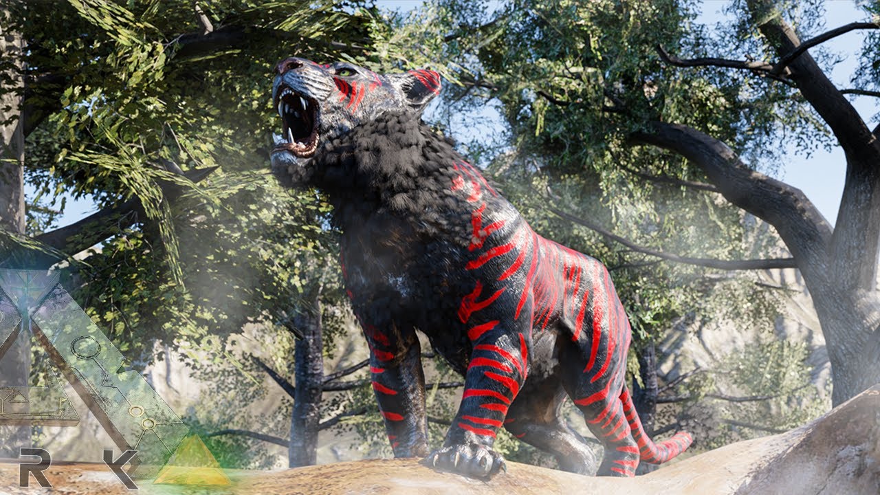 THE MOST AMAZING LOOKING TIGER | ARK VIKING SURVIVAL [EP33] - YouTube