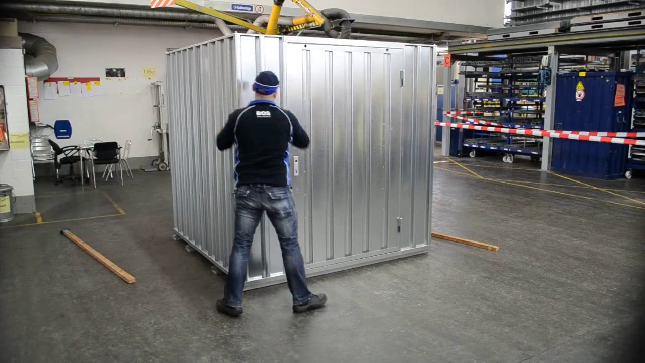 Bos Quick build container assembly - YouTube
