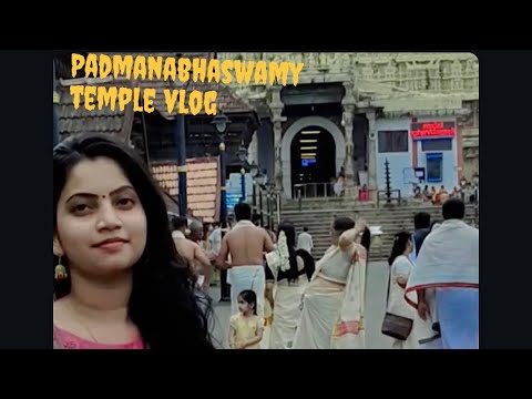 Padmanabhaswamy temple dress code and travel vlog#padmanabhaswamytemple ...