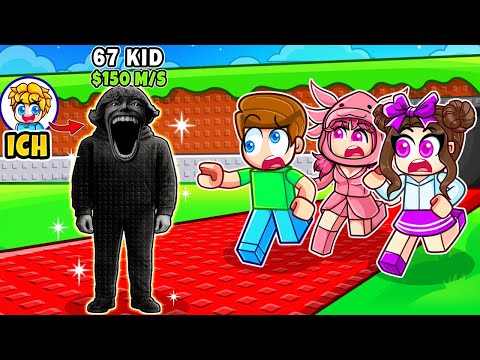 Ich tue so als wäre ich das 67 KIND, um meine Freund ein Steal a Brainrot zu Trollen!