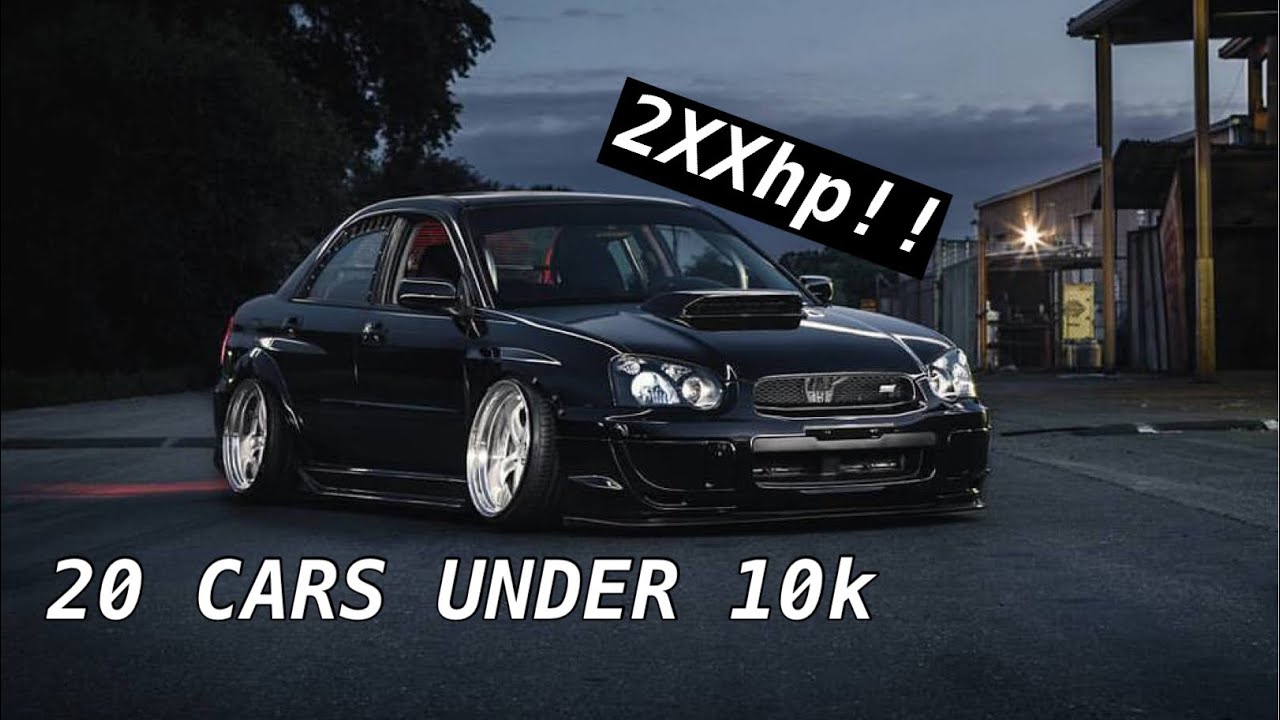 Top 20 COOL Sports Cars For Less Than $10,000!! - YouTube