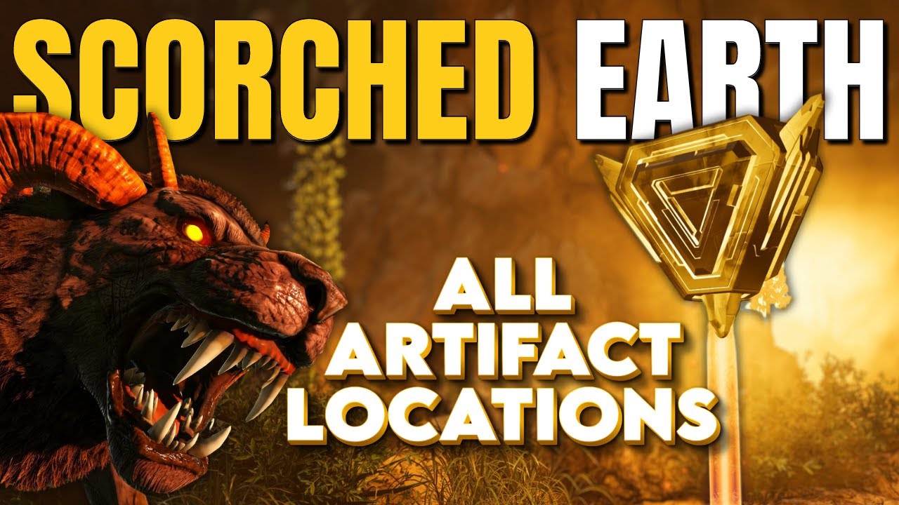 Scorched Earth Artifact and Cave Locations - YouTube