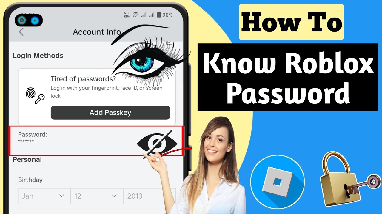 How to Know Your Roblox Password When You Logged in | See Your Roblox ...