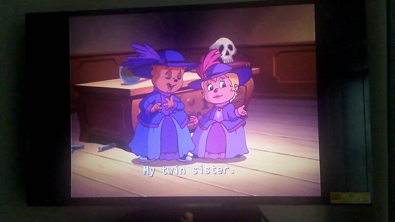 Alvin and Eleanor are twin dresses meet the wolfman - YouTube