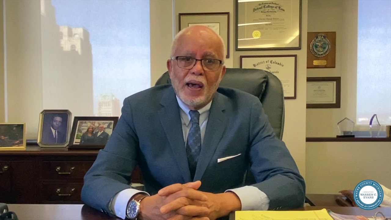 Holiday message from Wayne County Executive Warren C. Evans - YouTube