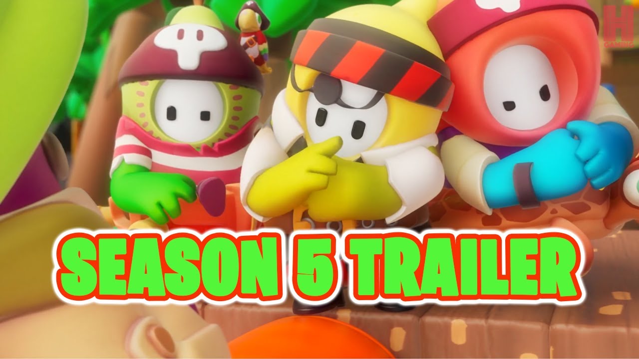 Fall Guys Season 5 Trailer with S5 OST - The Jungle Adventure - YouTube