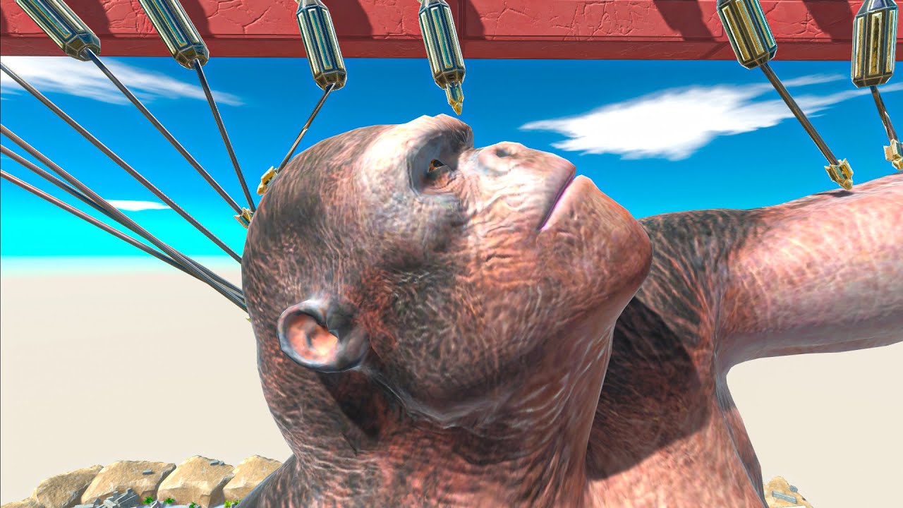 Units Try To Escape the HARPOON - Animal Revolt Battle Simulator - YouTube