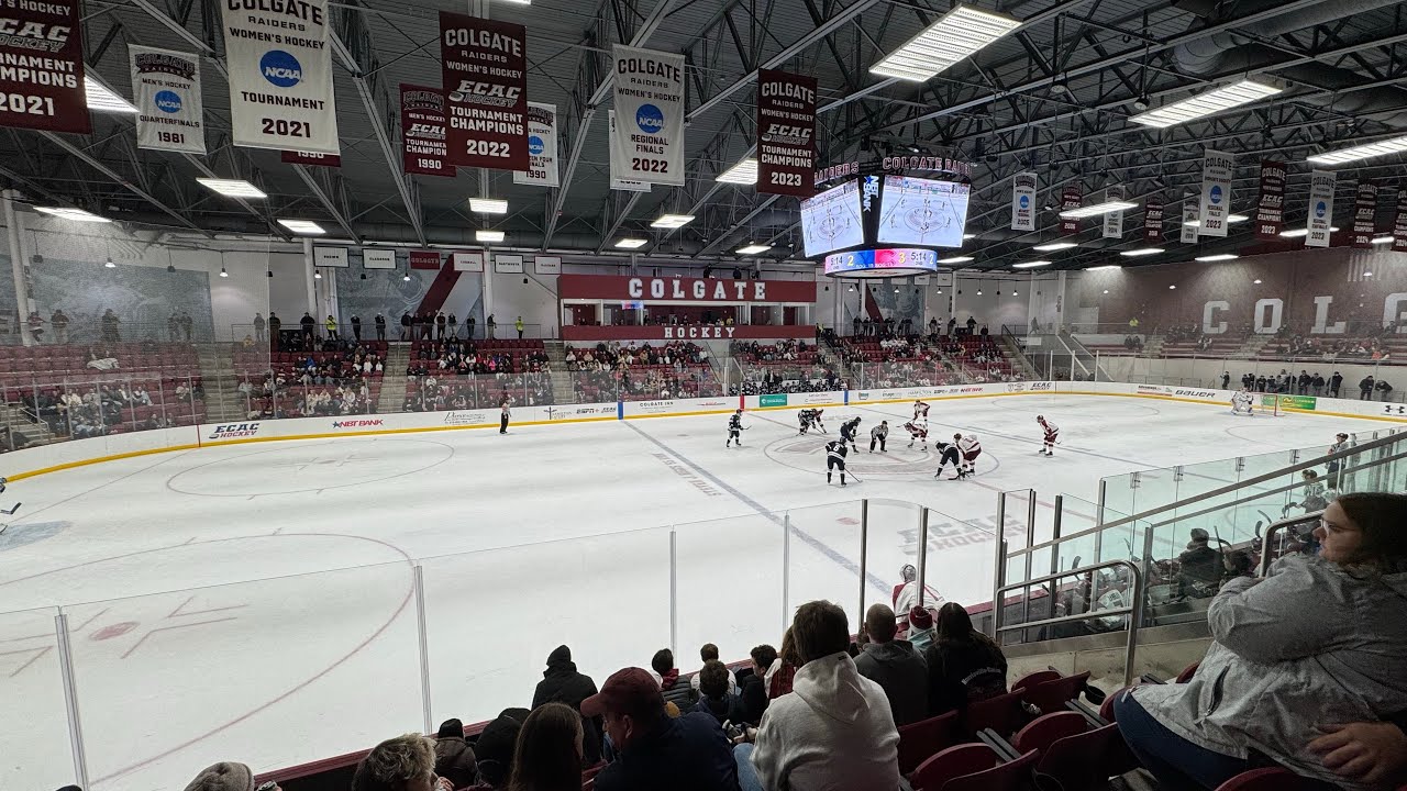 Class of 1965 Arena - Colgate University hockey arena (NCAA) - YouTube