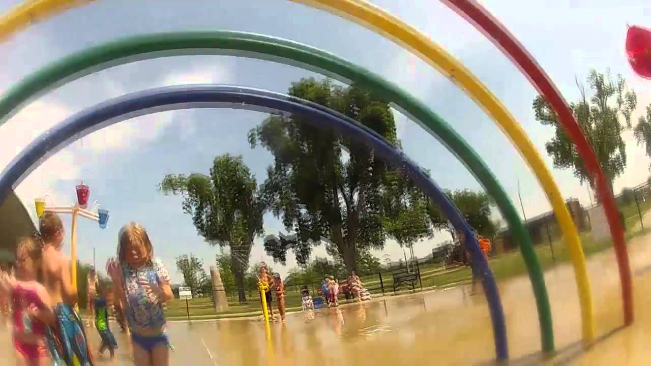 Splash Pad Time Lapse - YouTube