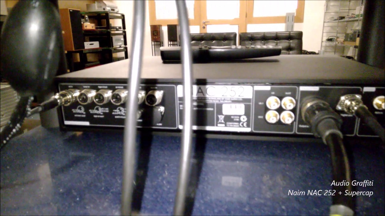 Naim Nac 252 con Supercap - YouTube