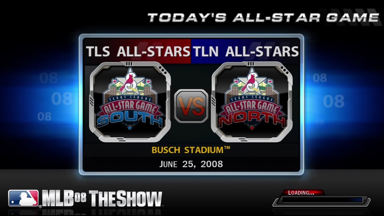 MLB 08 The Show - 2008 Texas League All Star Game - YouTube