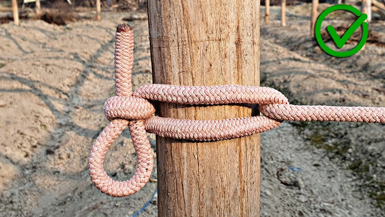 Great! Now you know the secrets of this knot - YouTube
