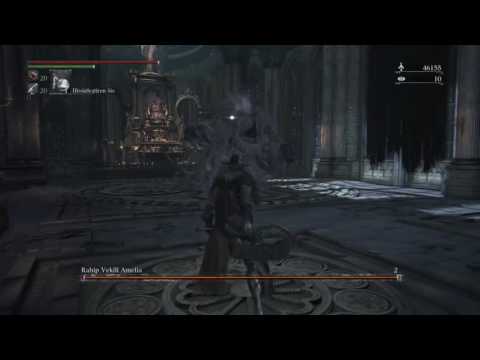 BloodBorne - Rahip vekili Amelia boss savaşı.