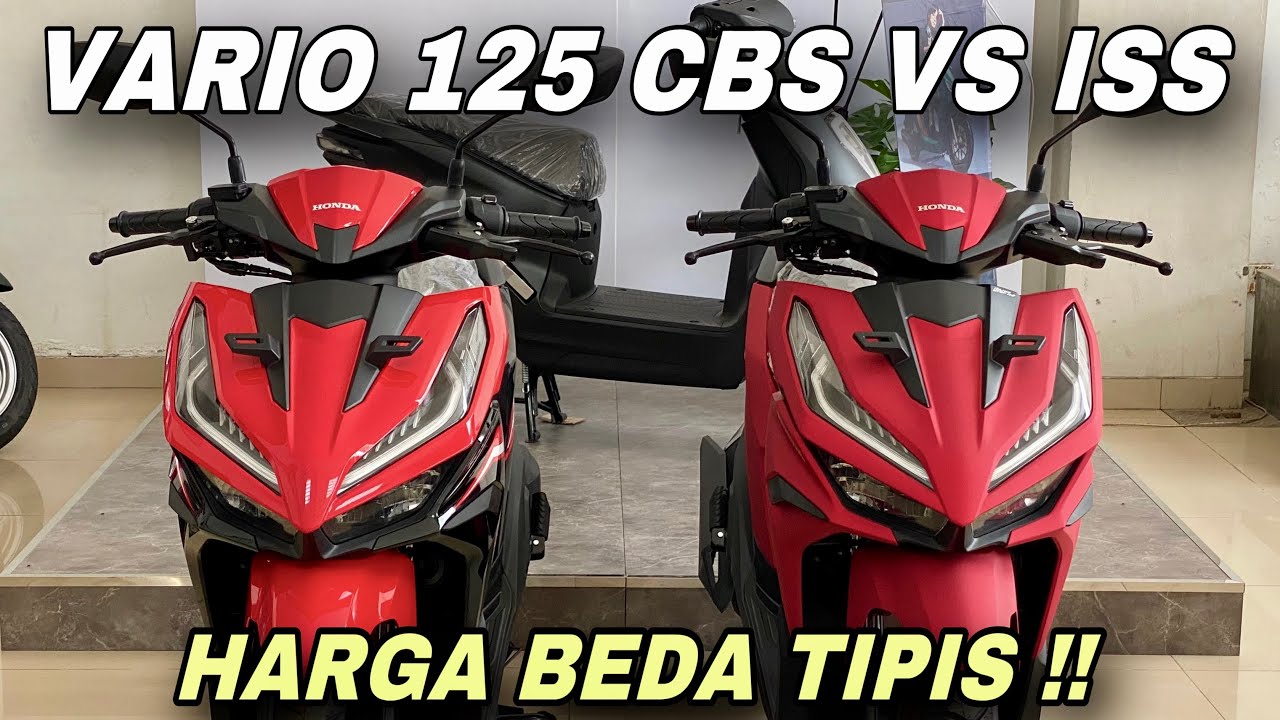 VARIO 125 CBS RED VS VARIO 125 ISS MATTE RED 🔥🔥 - YouTube