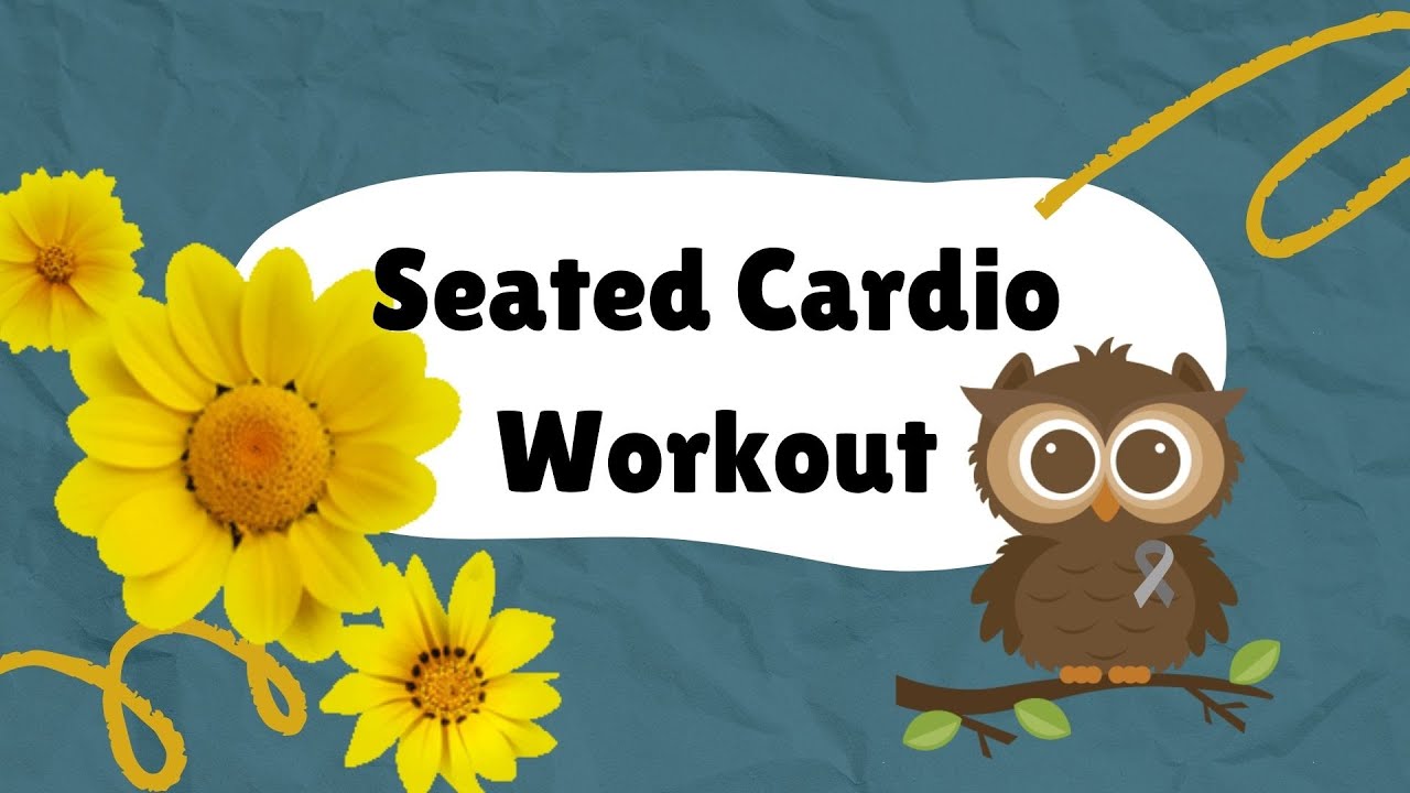 20 Min Seated Cardio Workout - LOW IMPACT - YouTube