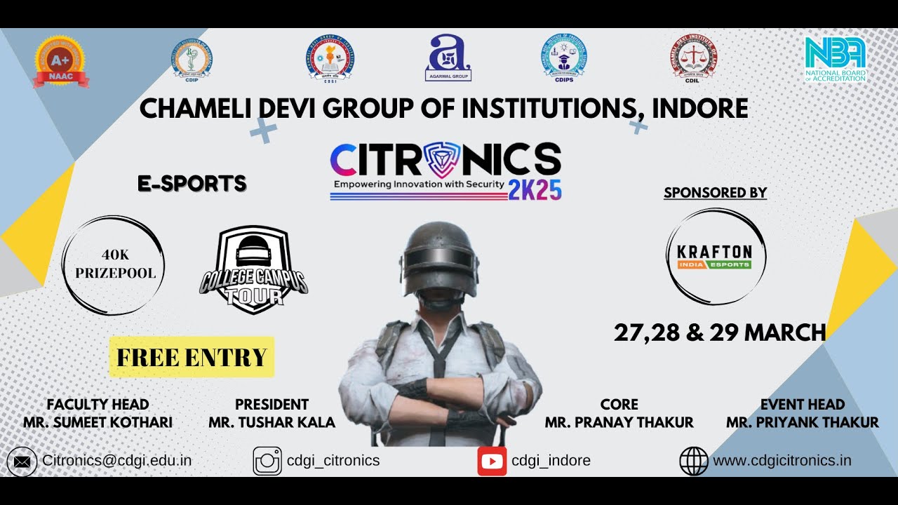 🔥 BGMI LAN Finals – Citronics 2K25 | War of Survivors | Sponsored By ...